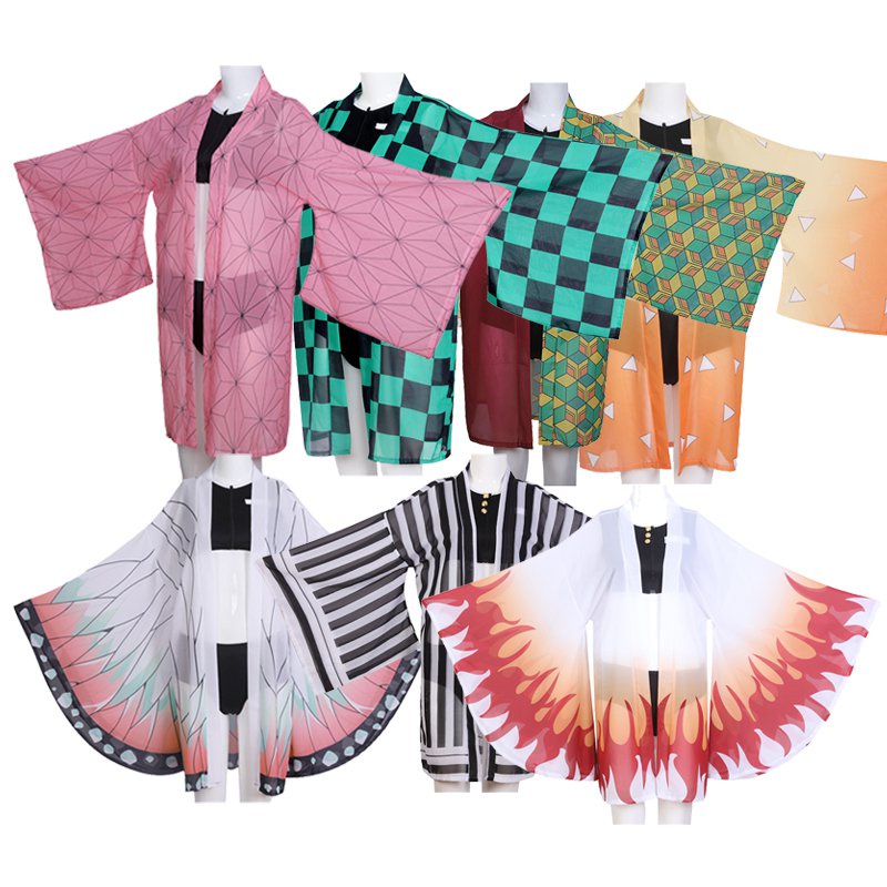 Kochou Swimming Suit Tanjirou Nezuko Cos Kimetsu no Yaiba Shinobu ...
