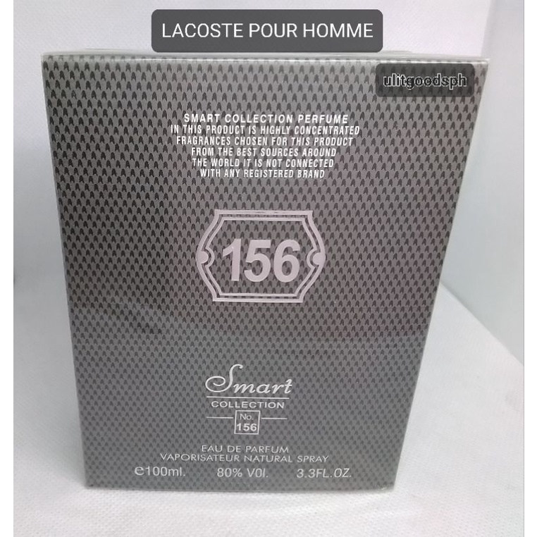 SMART COLLECTION PERFUME NO. 156 FOR MEN 100 ML EDP | Shopee Philippines