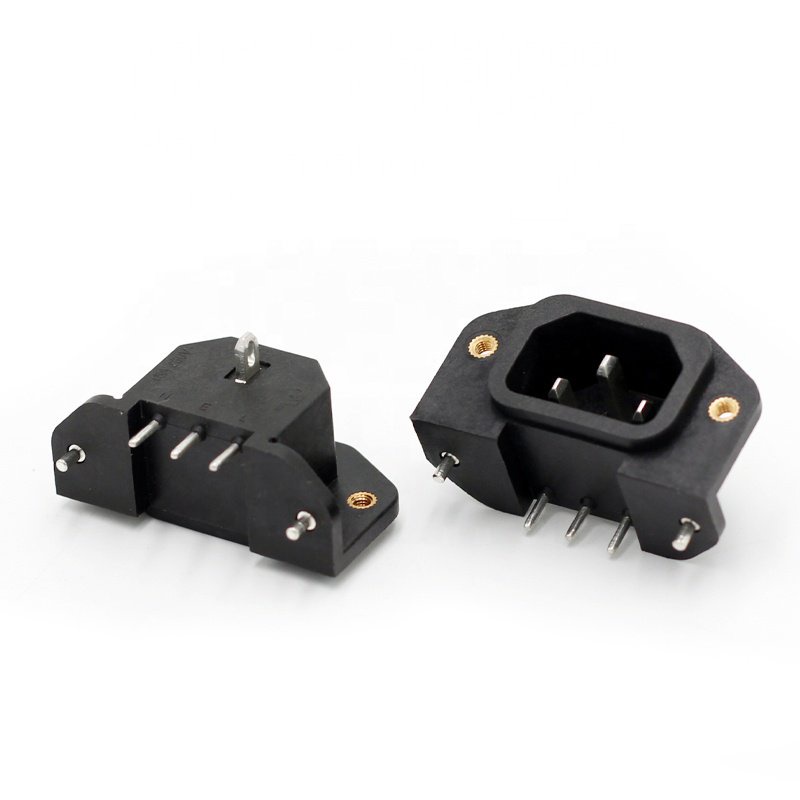 IEC 320 C14 AC Inlet Power Socket male electrical socket 10A 15A 250VAC ...