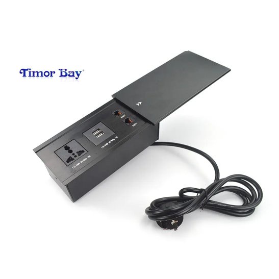 Conference Table Universal Sliding Socket With Usb Socket Desktop