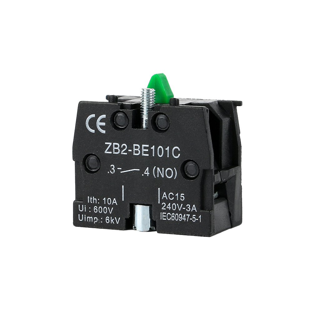 Silver Contact Zb2 Be101 Xb2 Push Button Switch Contact Block Normal