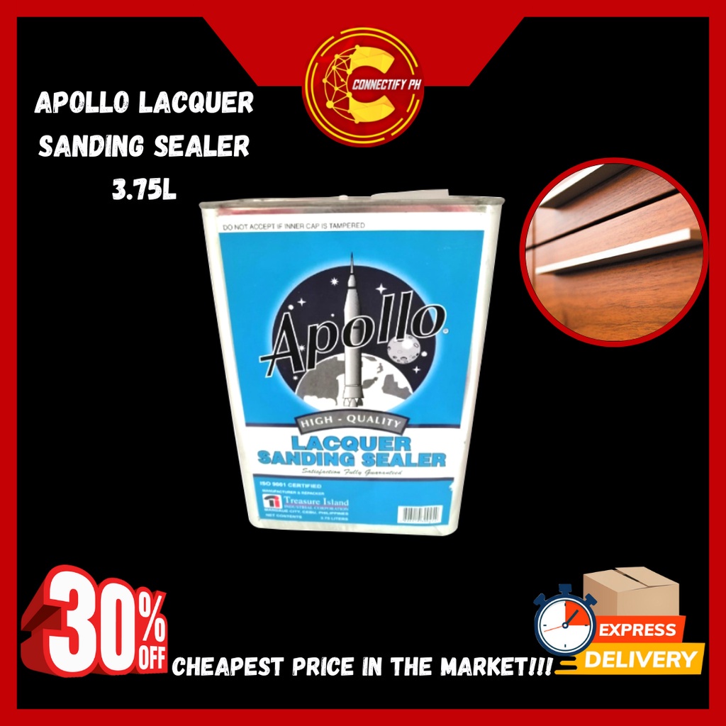 ♈APOLLO LACQUER SANDING SEALER 3.75L (HIGH QUALITY) | Shopee Philippines