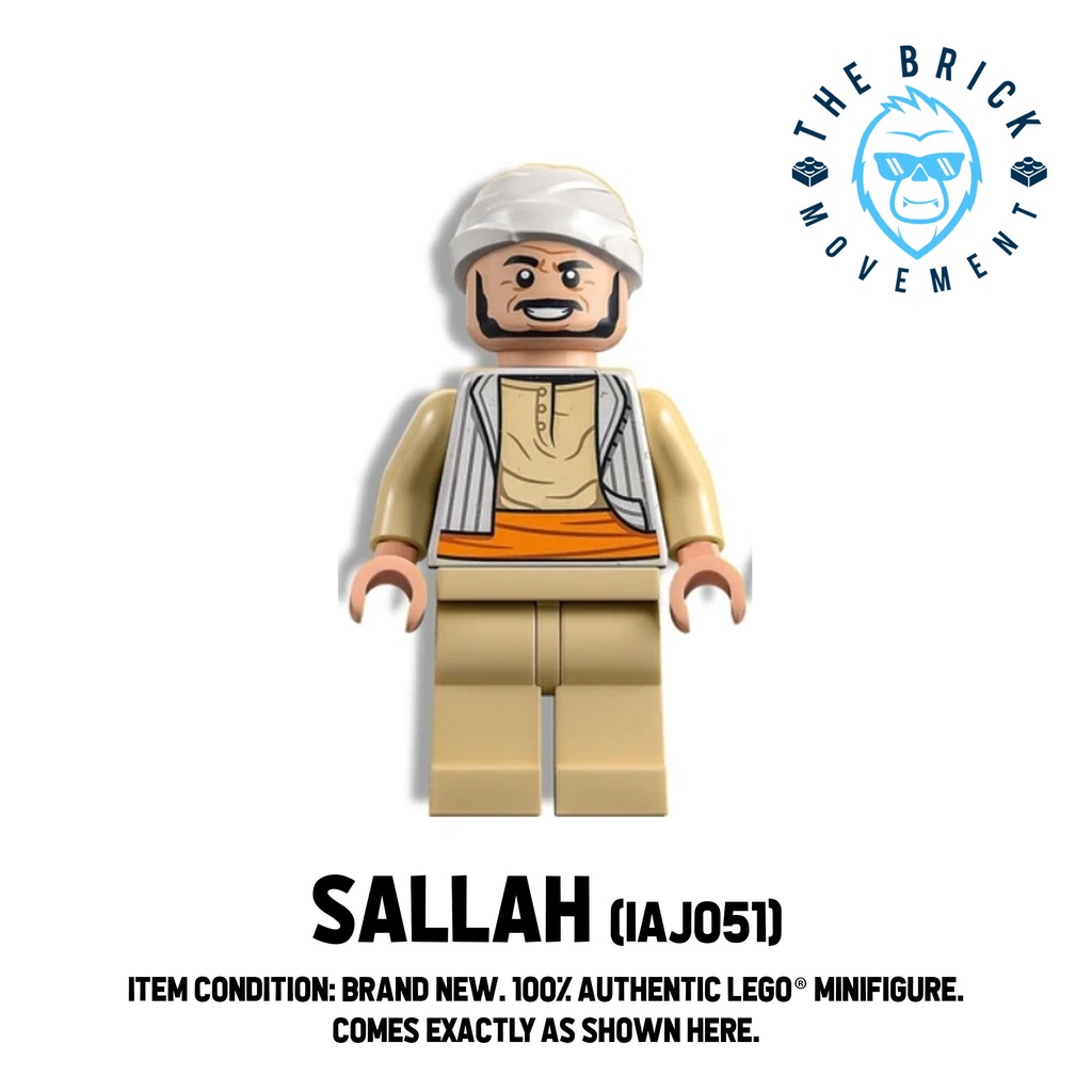 LEGO® INDIANA JONES Sallah Minifigure | Shopee Philippines