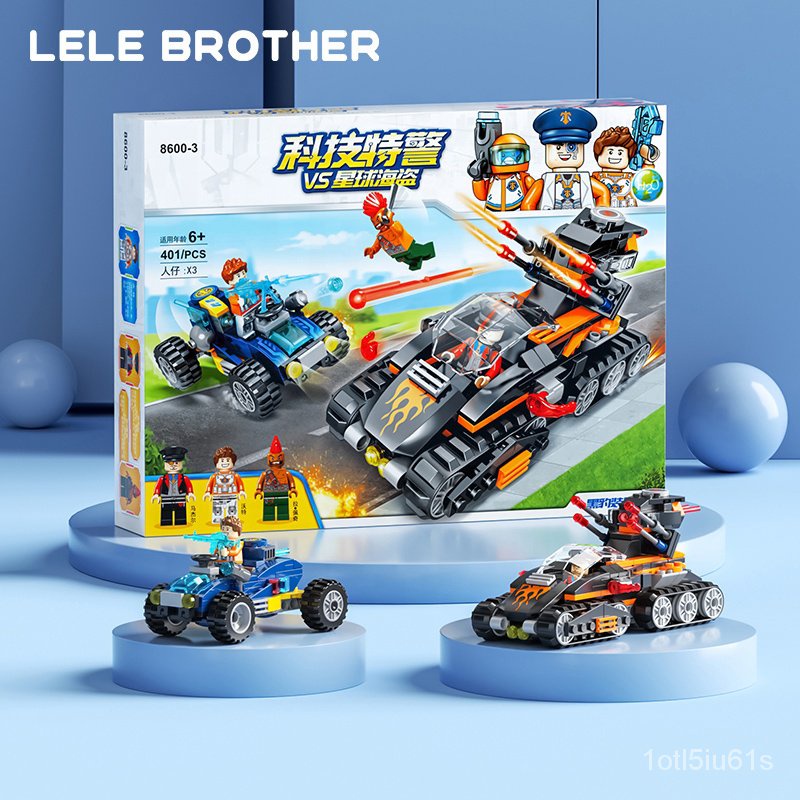 Lele Brother Star Tech Wars Building Block City Police Kids Robot ...