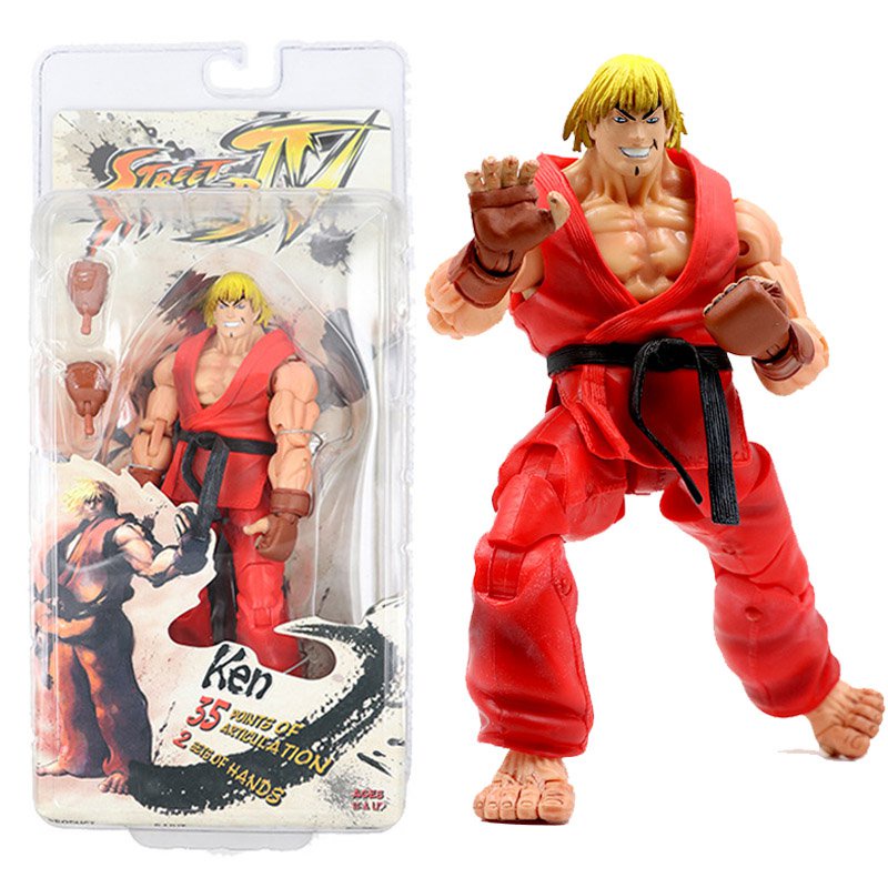 NECA Street fighter Garage Kits GUILE RYU action figure model Gouki ...