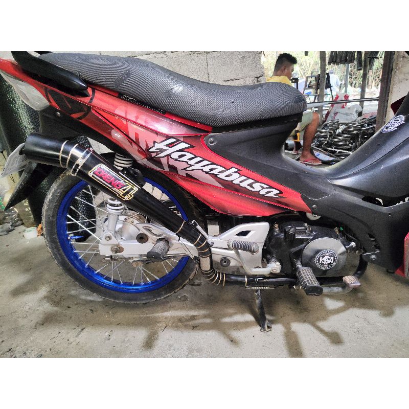Daeng Sai 4 muffler for smash 110/115 (38mm semi high mouth) | Shopee ...