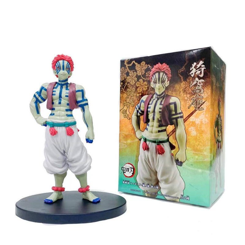 New styles design PVC Plastic Toy Customized Blind Box Toys Akaza Demon ...