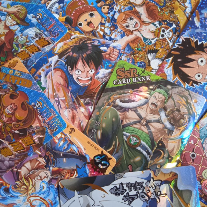 SSR, CP, UR Rarity - ONE PIECE Characters Trading Collectible Cards ...