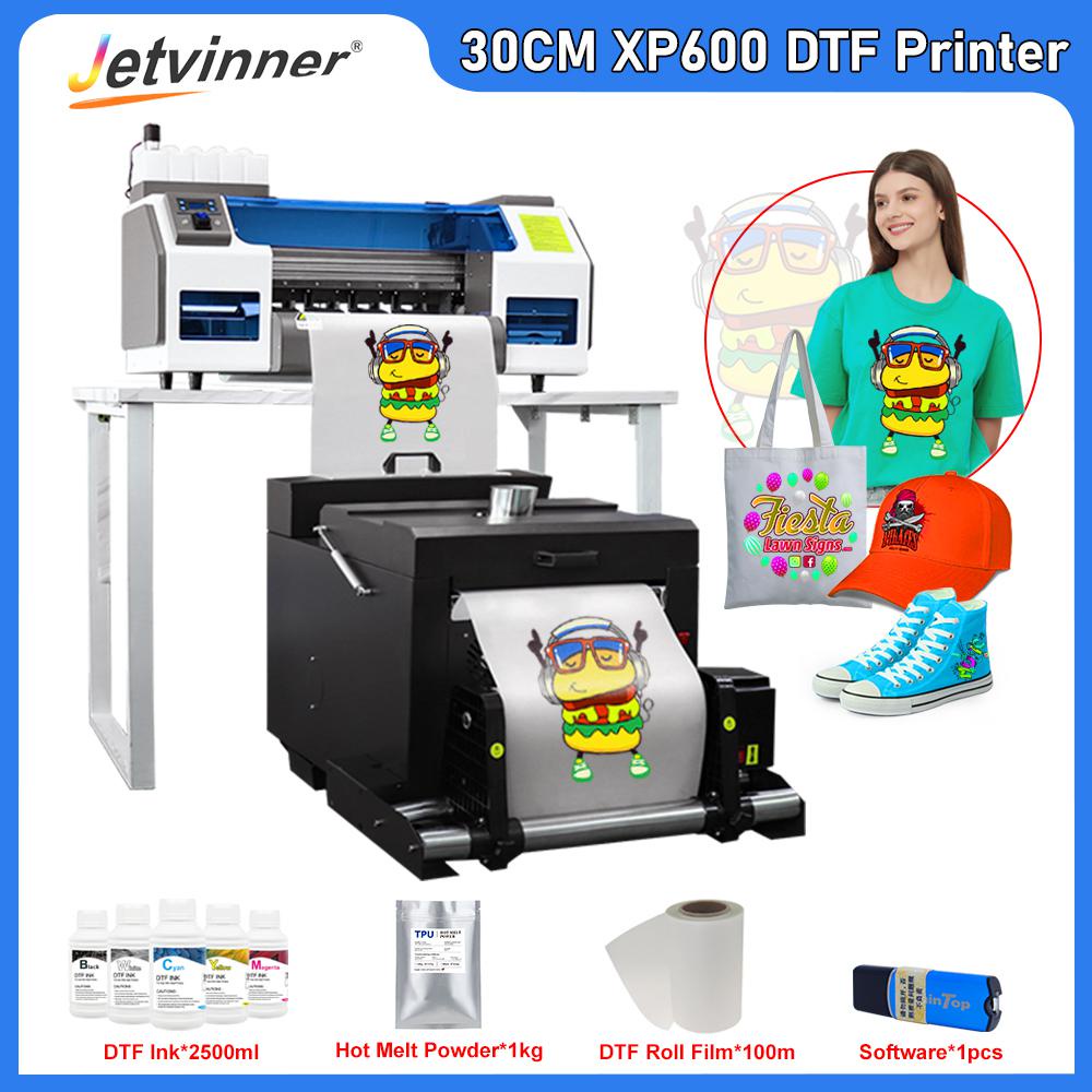 DTF Printer For Epson Dual XP600 Print Heads Transfer Film Printer A3 T ...