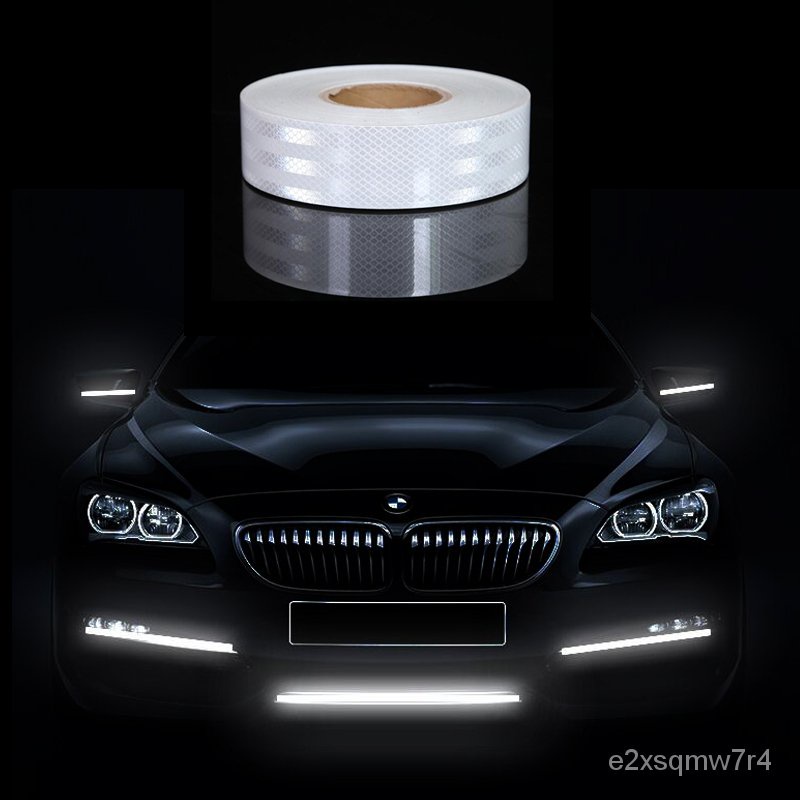 3M Car Reflective Tape Safety Warning Car Decoration Sticker Reflector ...