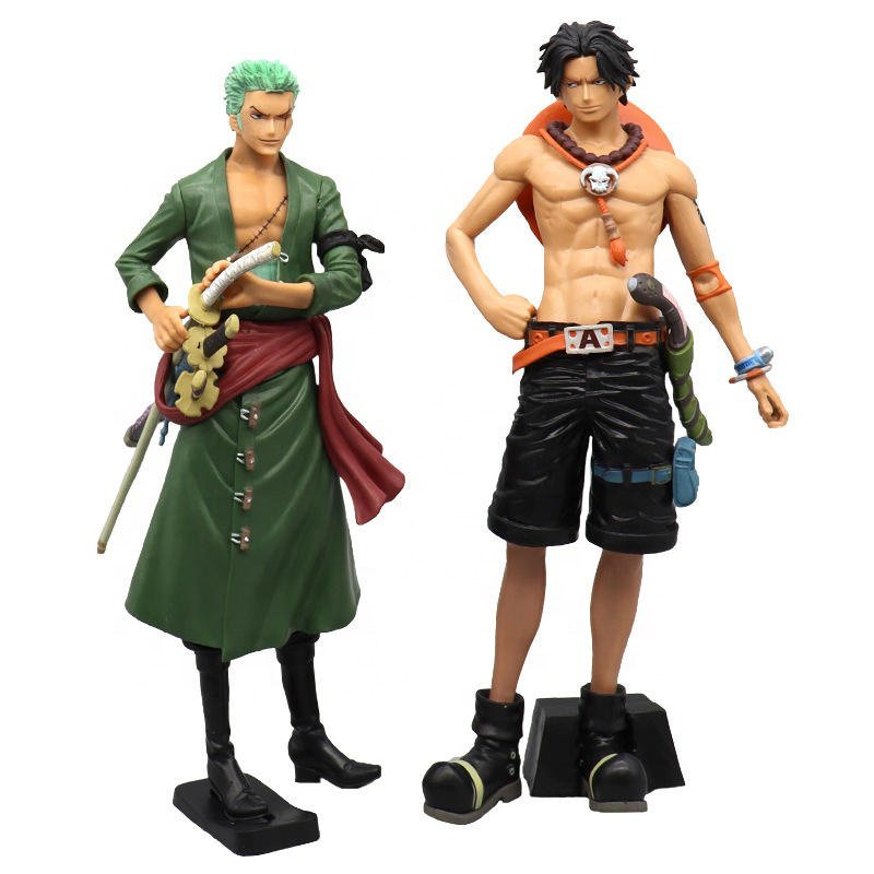 One Piece Big Group Three Swords Flow Roronoa Zoro Fire Fist Ace ...