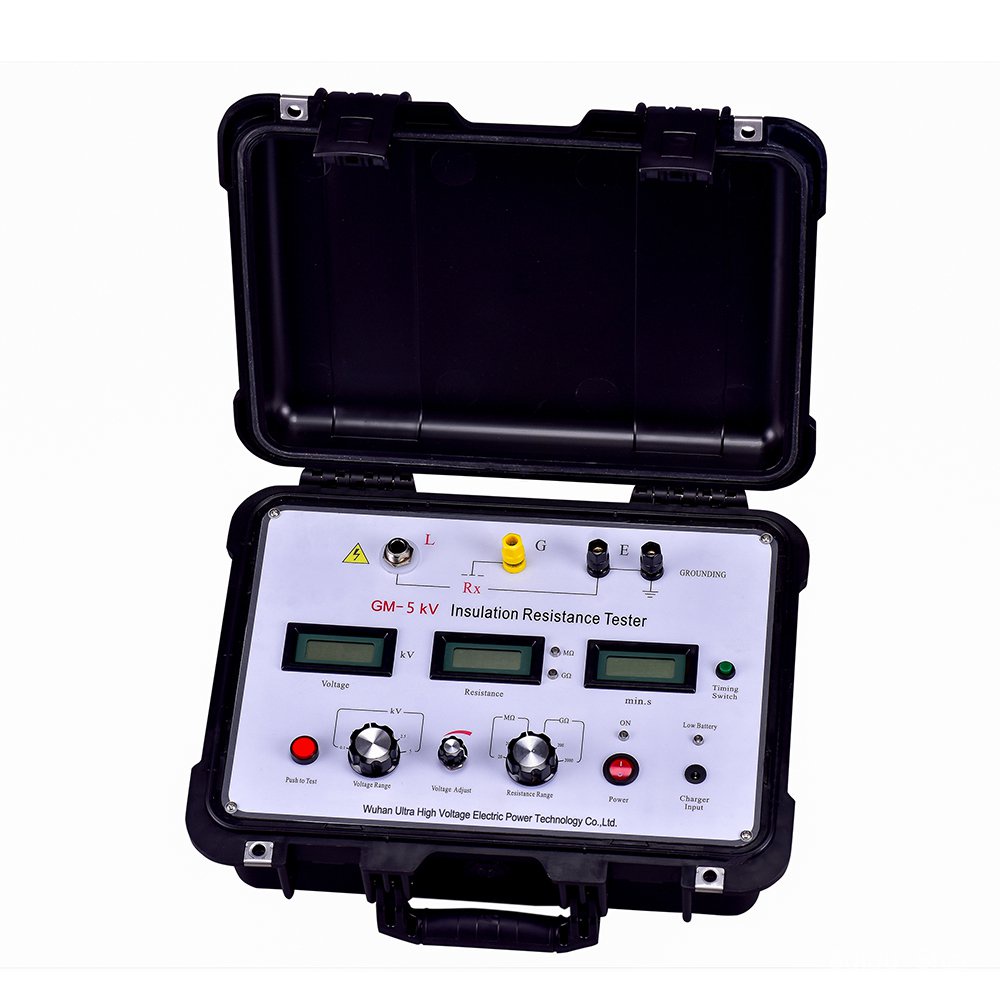 GM-15KV Portable megohmmeter digital HV megger 5kV 10kV Ohm Meter high ...