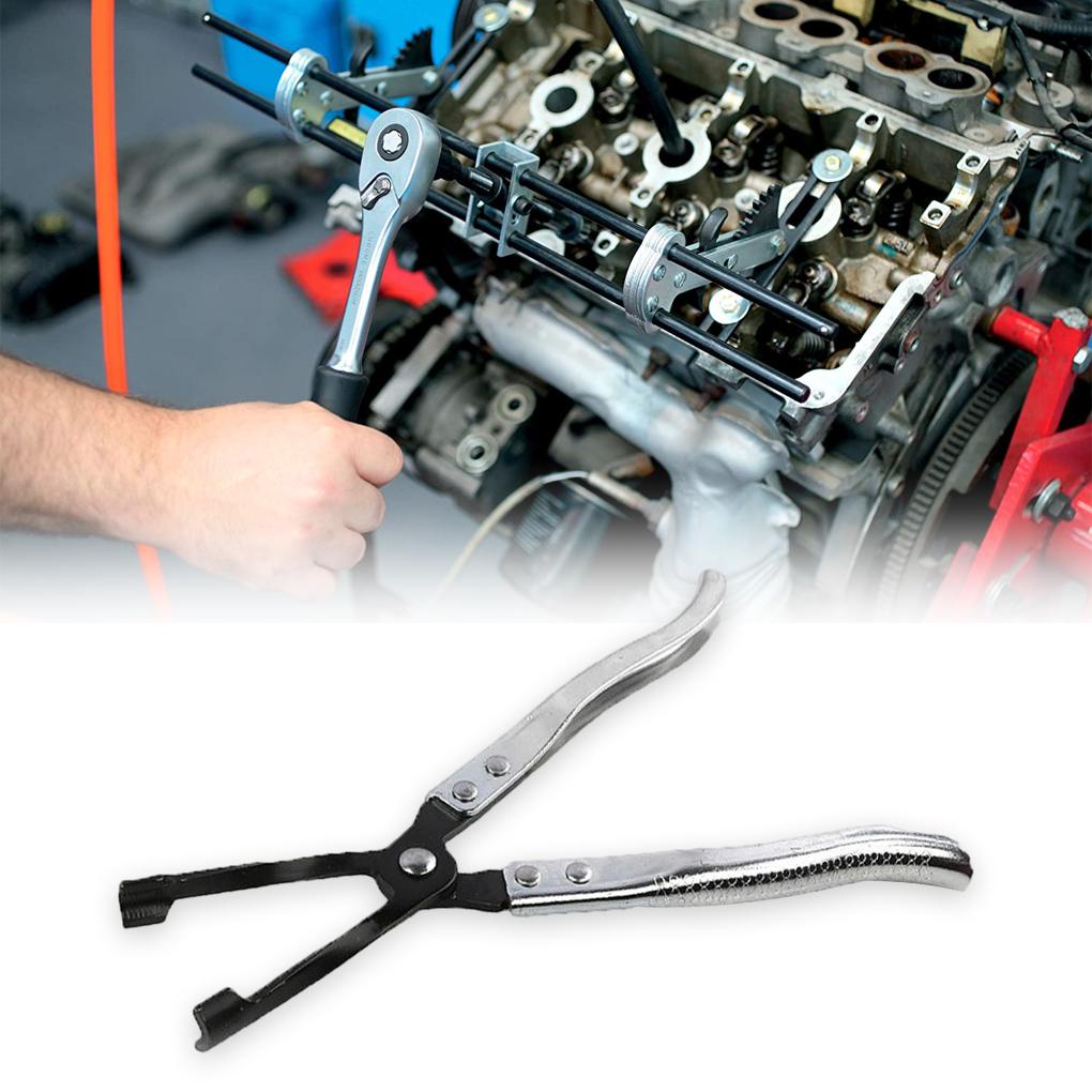 Car Engine Cylinder Head Valve Spring Puller Seal Removal Clamp ...