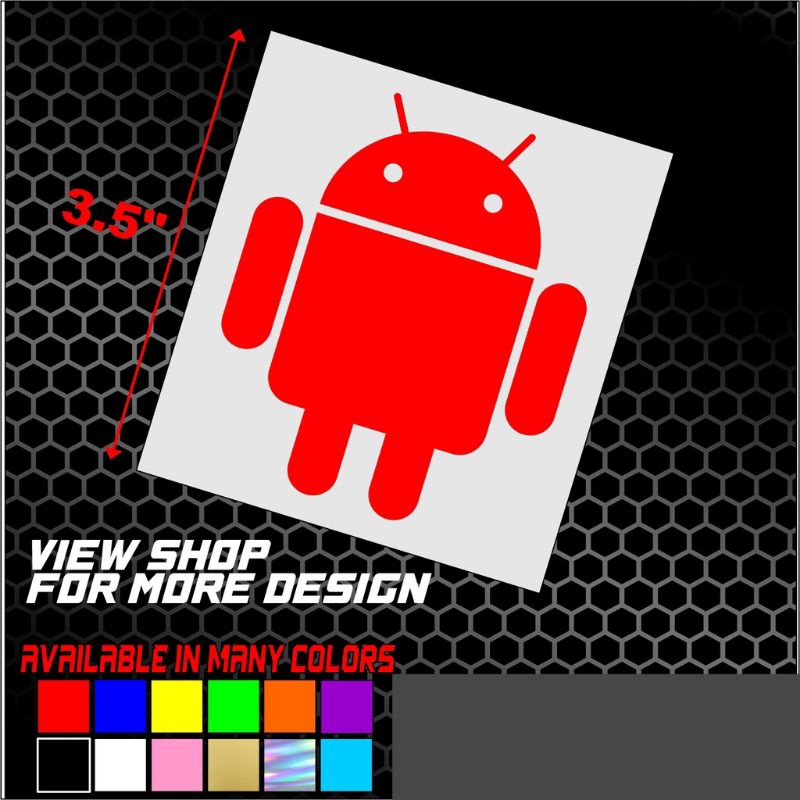 android logo sticker laminated waterproof | Shopee Philippines