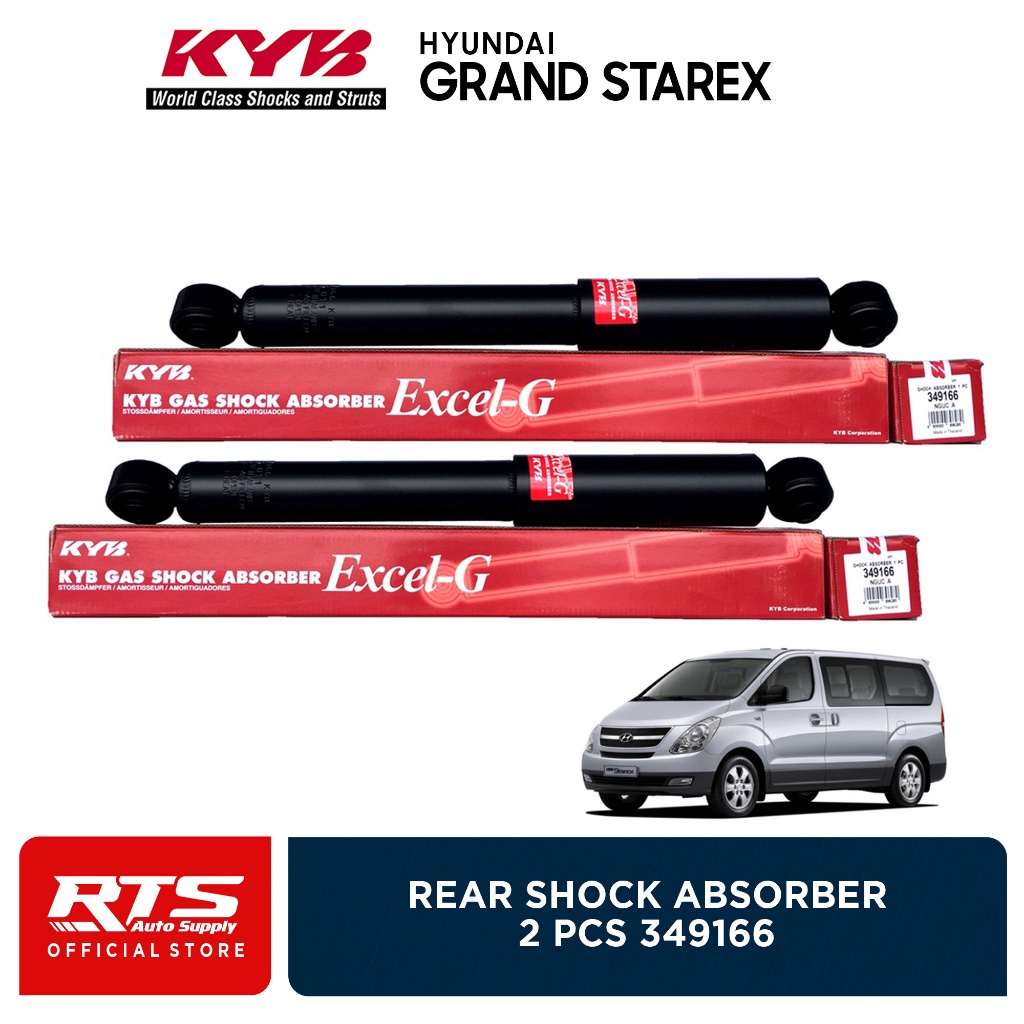 KYB Excel G Rear Shock Absorber Hyundai Grand Starex 2007 - 2015 349166 ...