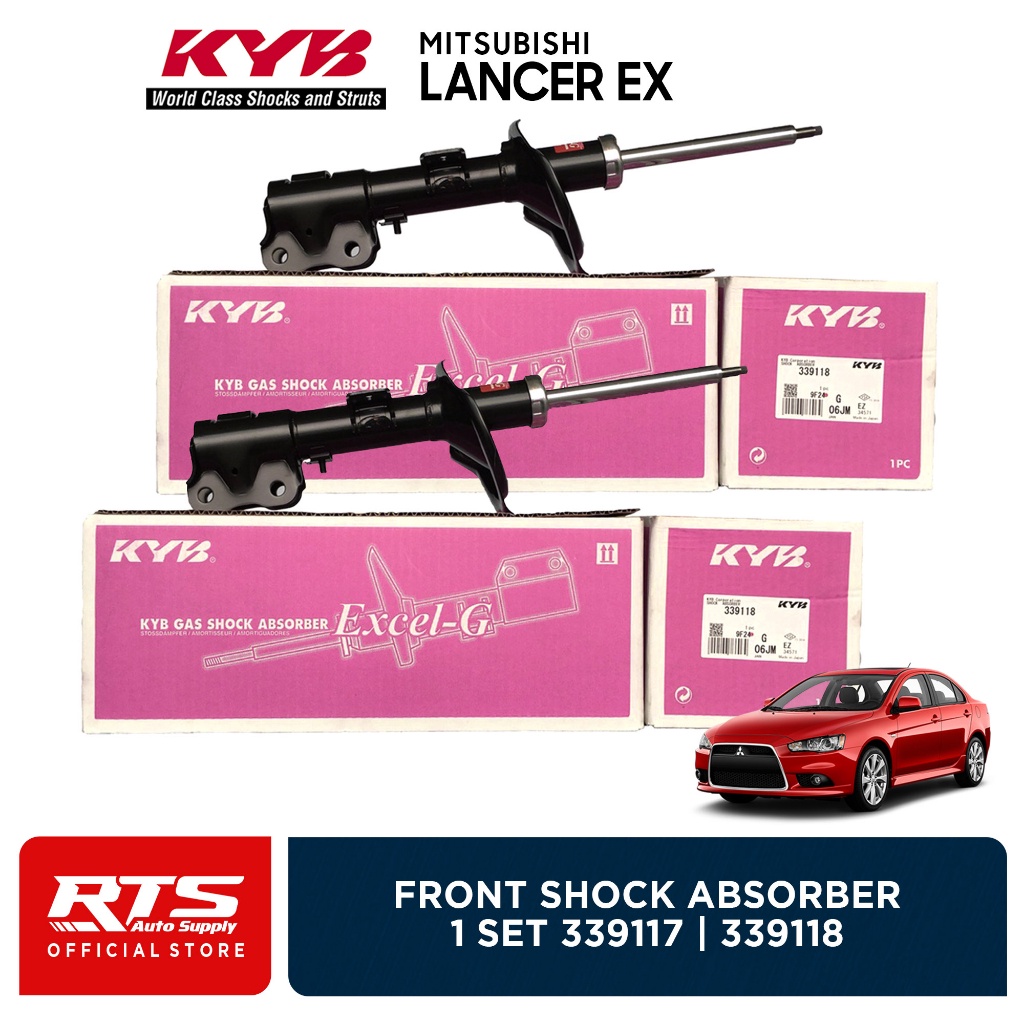 KYB Excel G Front Shock Absorber Mitsubishi Lancer EX GLS 2013 - 2018 ...
