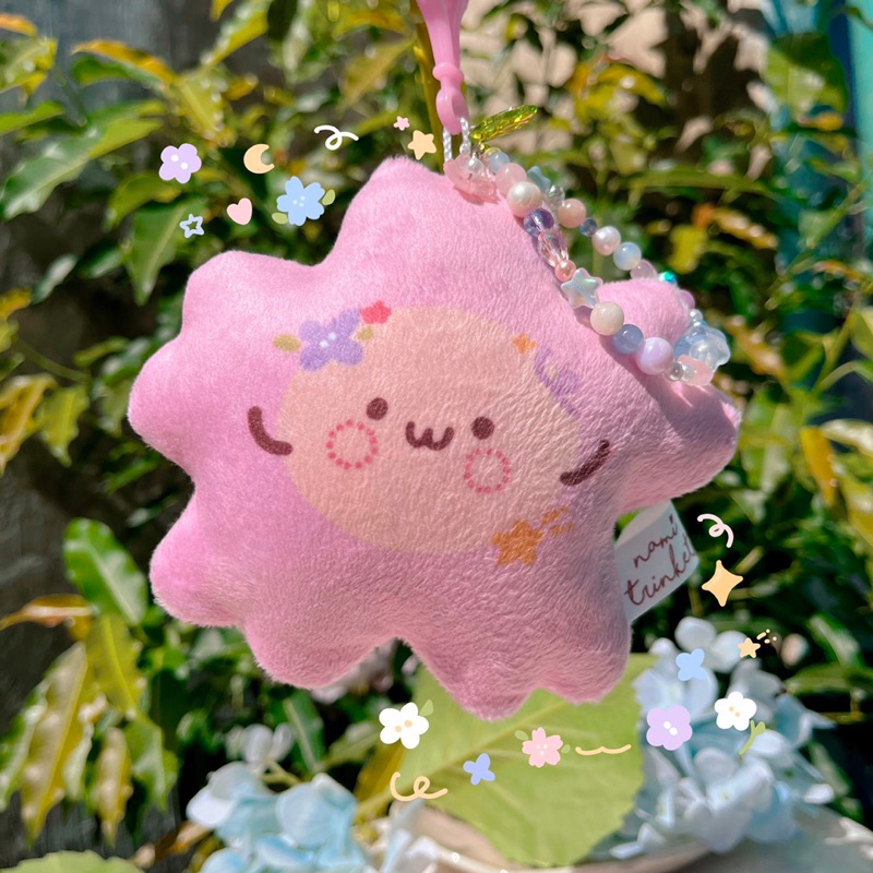 ♕hanami plush keychain╰(ꕤ ்꒳்) ╯ nami trinkets | Shopee Philippines