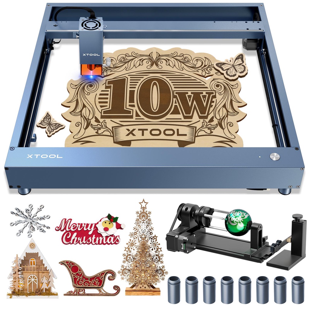 xTool D1 Pro Laser Engraver 10W Laser Engraving Cutting Machine Tools ...
