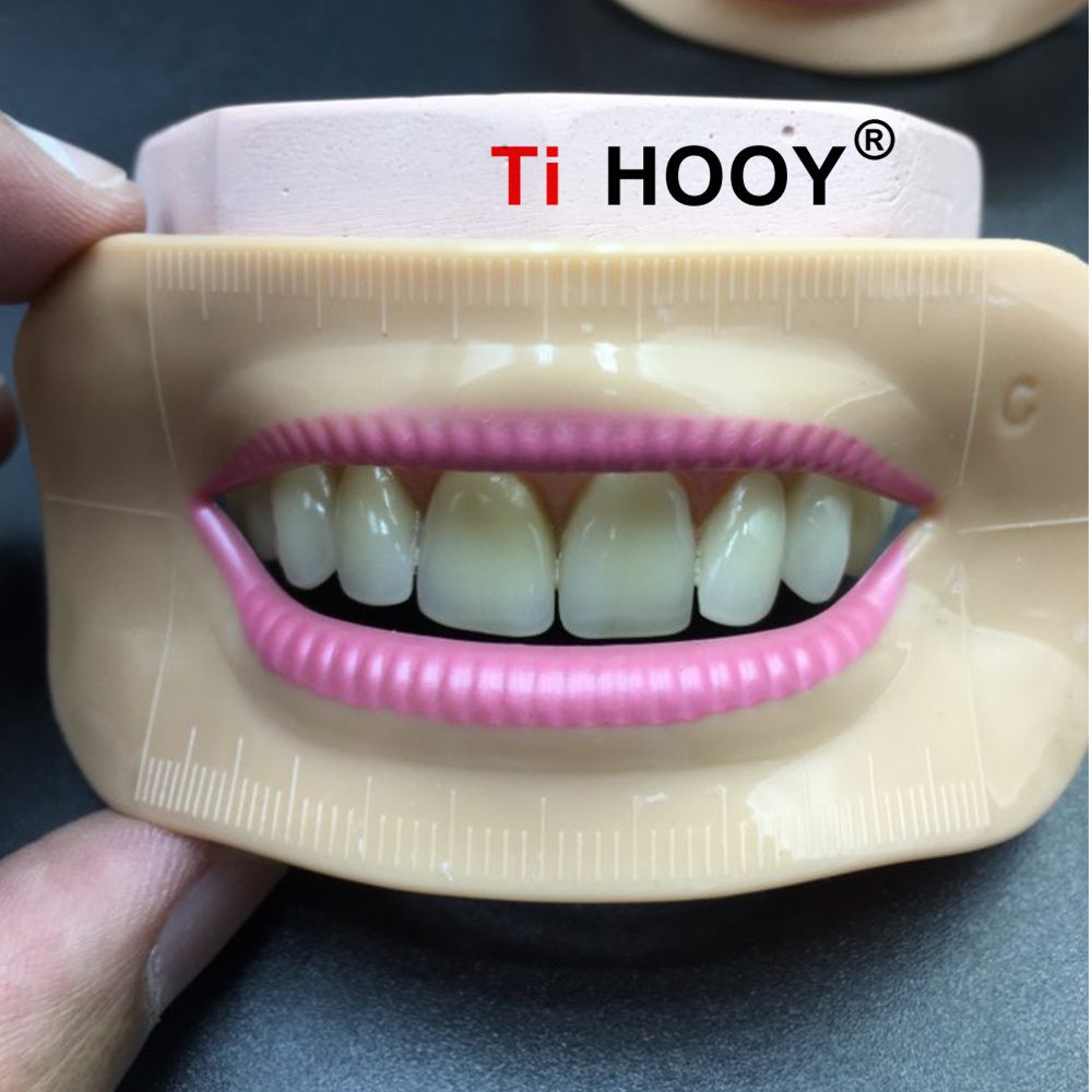 4PCS/SET Dental lab denture laboratory mouth measuring lip measurement ...