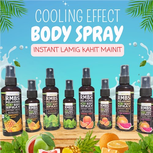 RMBS Cooling Spray Cool Spray Cool Body Mist Anti Perspirant Body Spray ...
