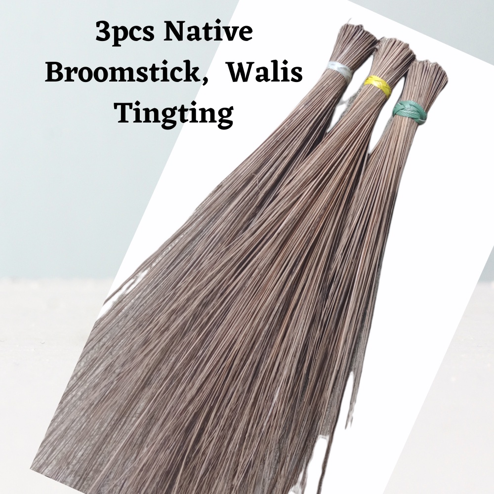 ☾3pcs native walis tingting makapal buklod/Eco friendly native Walis ...