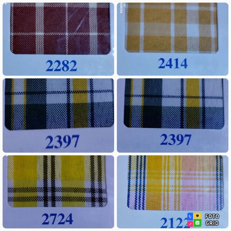 SCHOOL UNIFORM FABRICS PART 2. Sold per roll (70 yards in 1 roll ...