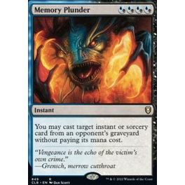 MTG Memory Plunder (CLB) | Shopee Philippines