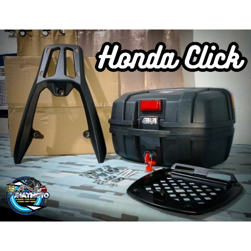 ∈GIVI BOX 32 LITERS AND RAVEN BRACKET SET FOR HONDA CLICK 125I / 150I ...