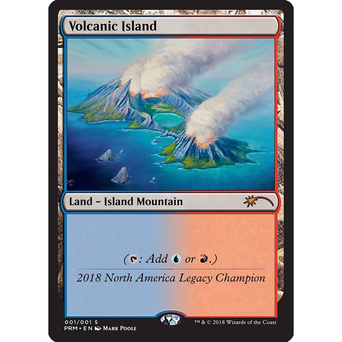 MTG Proxy Card - Volcanic Island | Legacy Championship (OLGC) | Shopee ...