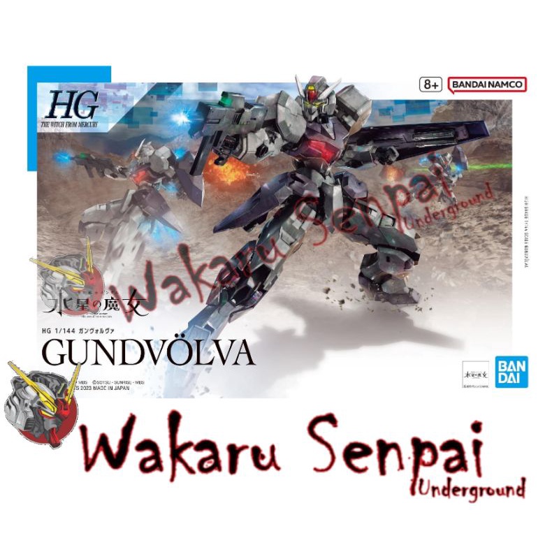 1/144 HG Gundvolva (Mobile Suit Gundam: The Witch from Mercury ...