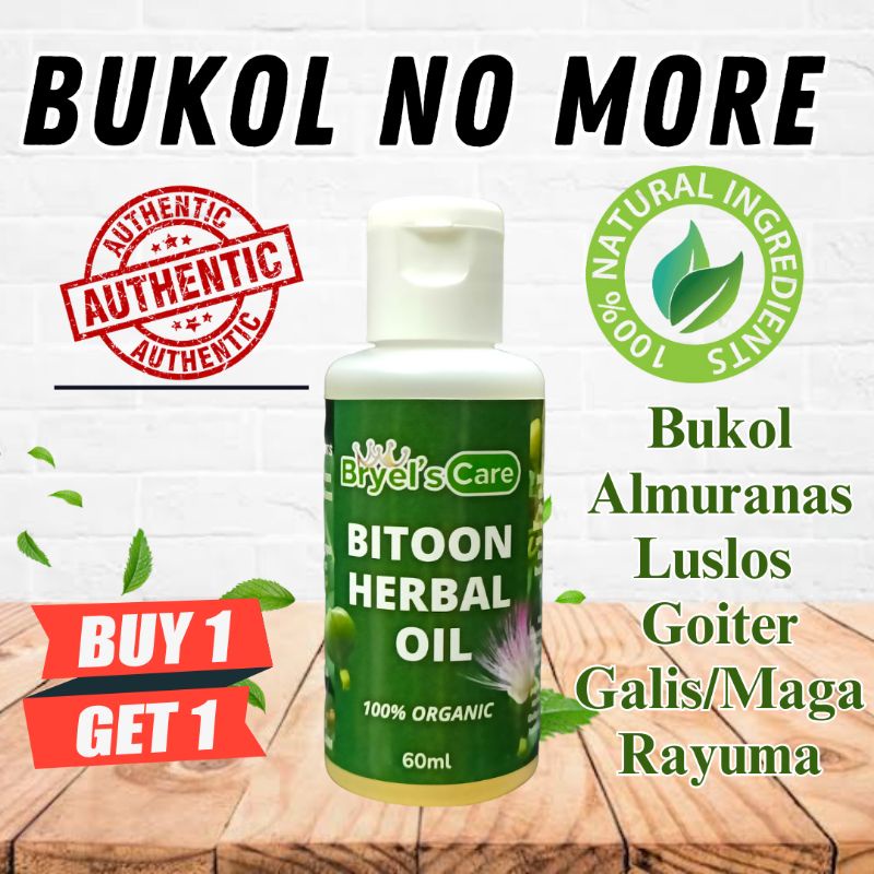 Bryel's Care Bitoon Herbal Oil pantunaw ng mga Bukol sa katawan/Sea poisoin Tree Oil | Shopee ...