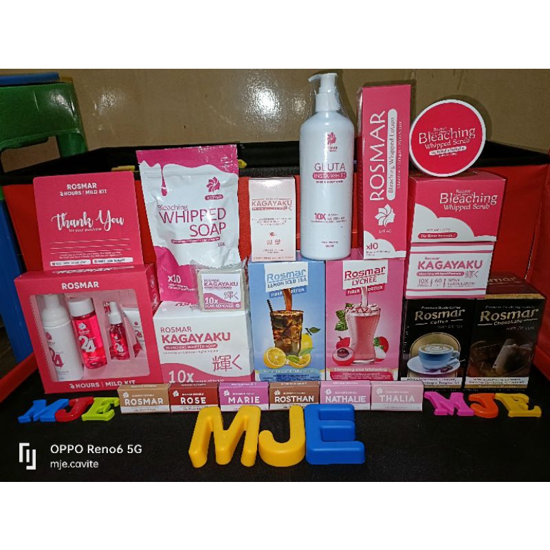 ۞All Rosmar Prods Kagayaku Lotion Soap Scrub Capsules Drinks Body Foam ...