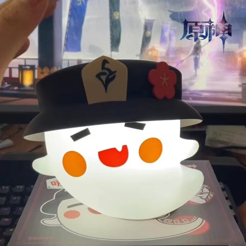 2023 Anime Genshin Impact Hu Tao Lamp Cosplay Hutao Lamp Ghost Silicone ...