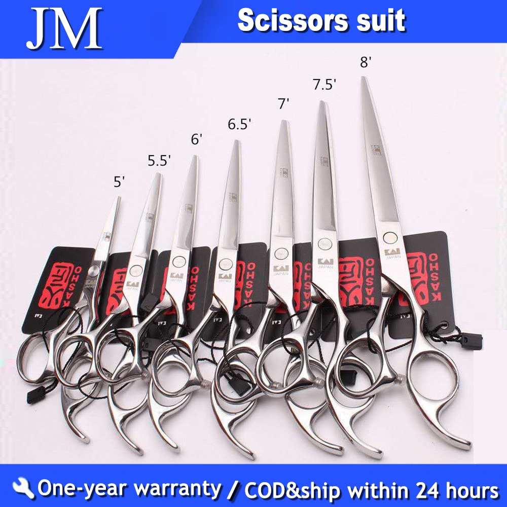 New products special price/Japan Genuine KASHO haircut scissors 5.5, 6, 7, 8inch professional ...