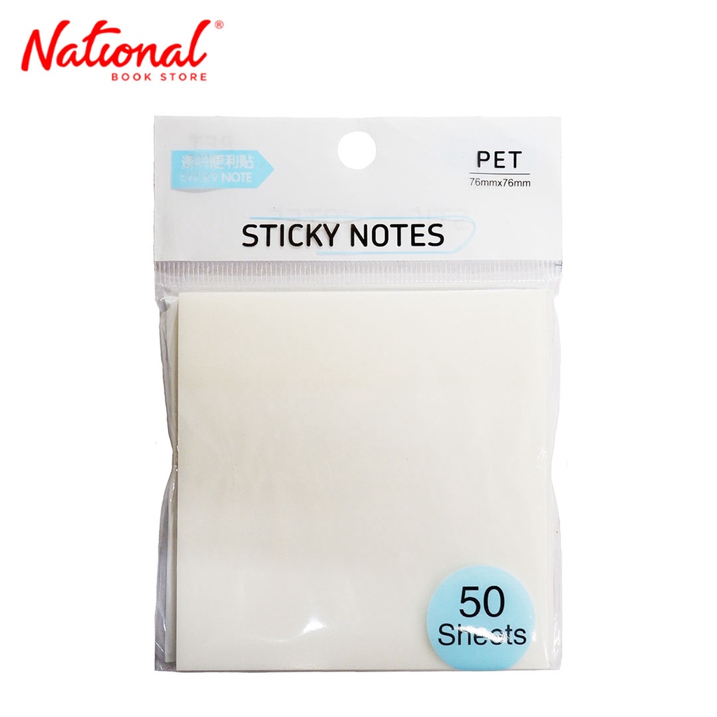 Sticky Notes Pastels Small 7.5x7.5cm 50 sheets (assorted colors ...