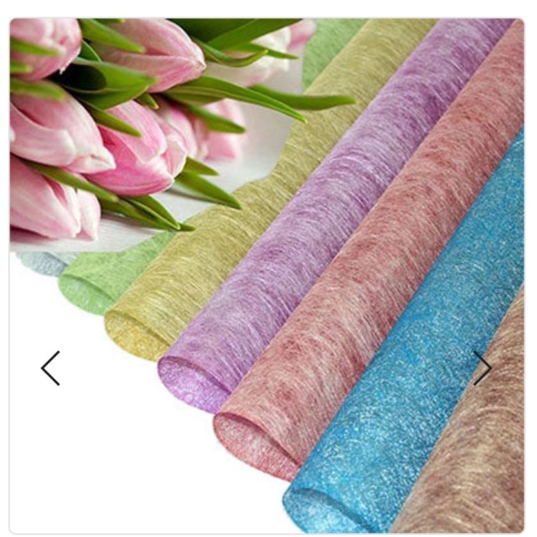 Non - Woven Wrapper, Long Fiber Sheet, 50 x 70cm, 32 gsm | Shopee ...