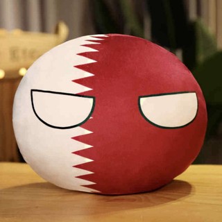 【new】 10cm Country Ball Plush Toy Lovely Polandball Plush Pendant Soft ...