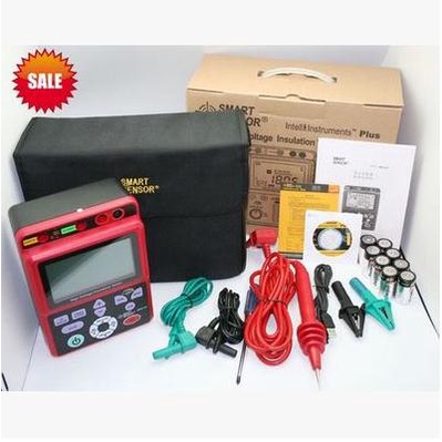 AR3127 digital high voltage insulation resistance tester 5000V megger ...