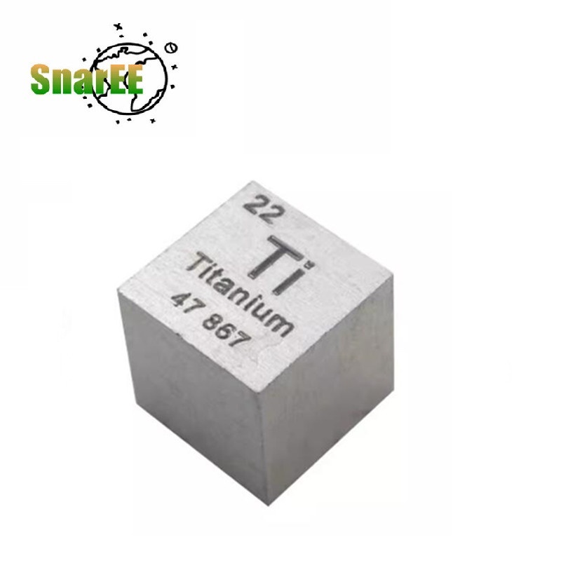 Titanium (Ti) Cube Ti Periodic Table Of Elements High Purity Titanium ...