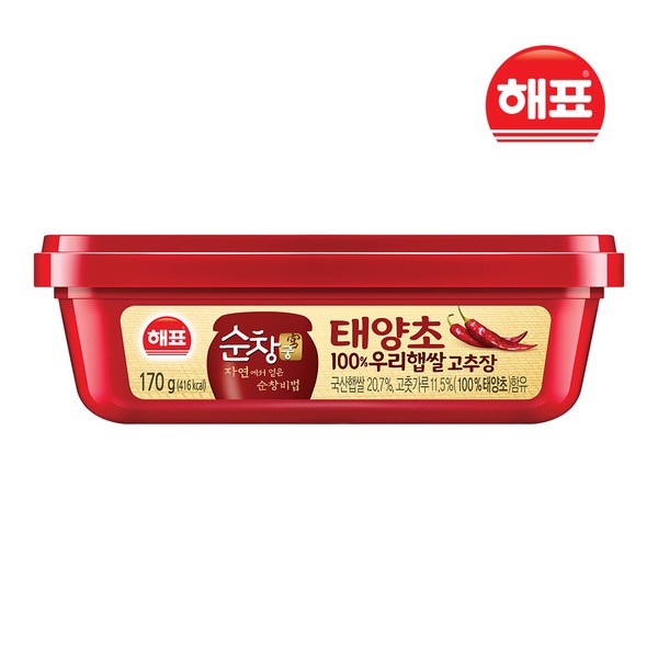 ♦SAJO HAEPYO GOCHUJANG 170g ( RED PEPPER PASTE / CHILI PASTE ) | Shopee ...