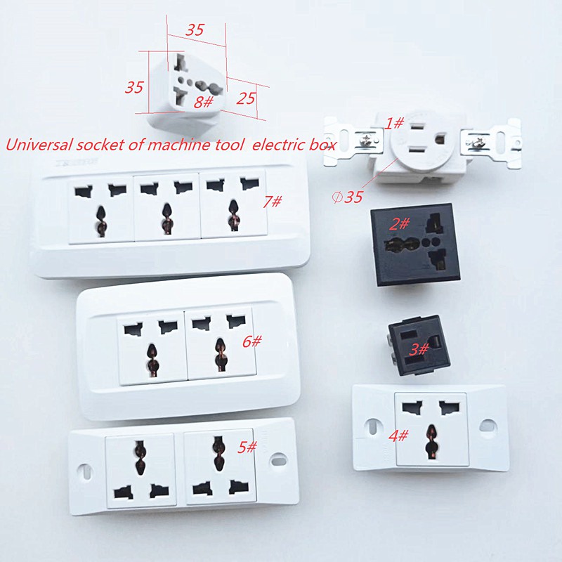 Universal Socket of Machine Tooll Electric Box | Shopee Philippines
