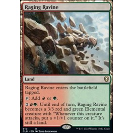 Raging Ravine Rare Commander Legends: Battle for Baldur's Gate Magic ...