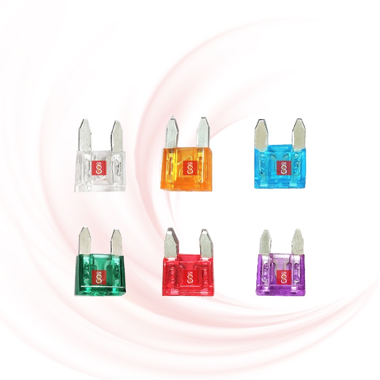 100pcs/ box Mini Plug-In Fuse 5-AMP 7.5-AMP 15-AMP 20-AMP 25-AMP 30-AMP ...