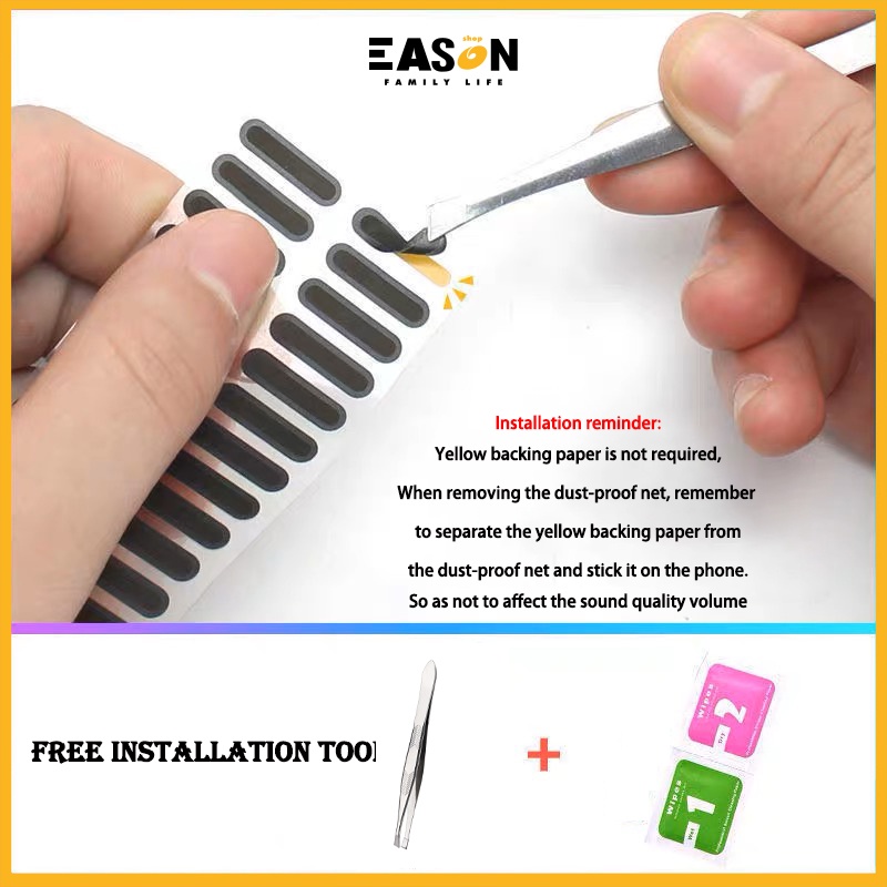 EasonShop COD 10pcs Universal Phone Dustproof Net Speaker Earpiece Anti ...