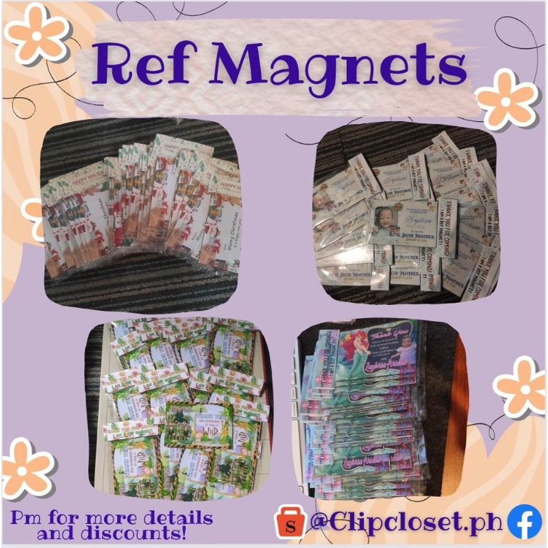 Customize Refrigerator Magnet | Shopee Philippines