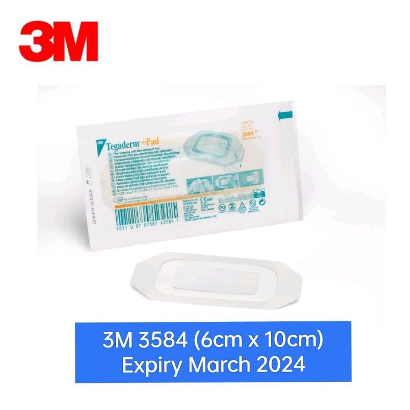 3M TEGADERM + PAD transparent dressing | Shopee Philippines