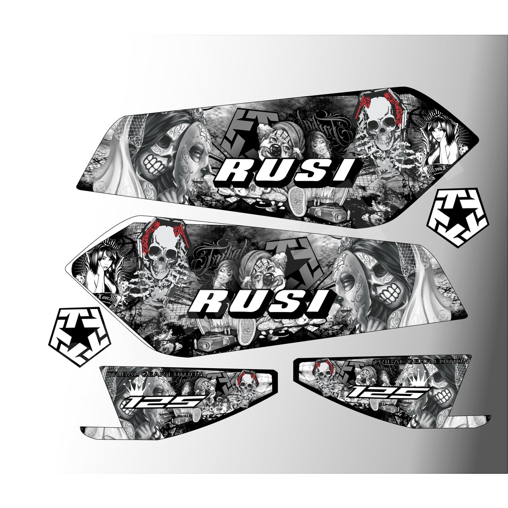 TMX / RUSI / PINOY / MOTOPOSH / SKYGO / DECALS STICKER | Shopee Philippines
