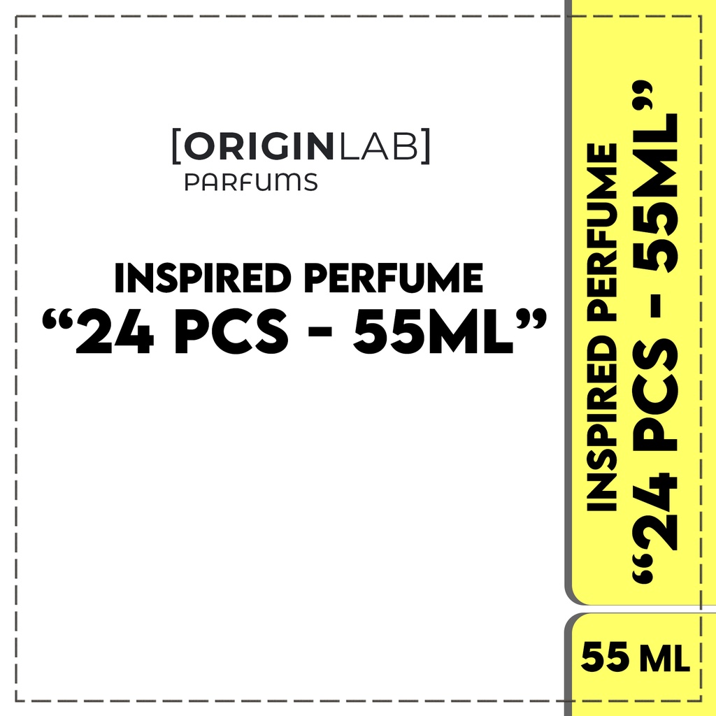 24 PCS - INSPIRED PERFUME FOR MEN AND WOMEN 55ML OriginLab Perfume ...