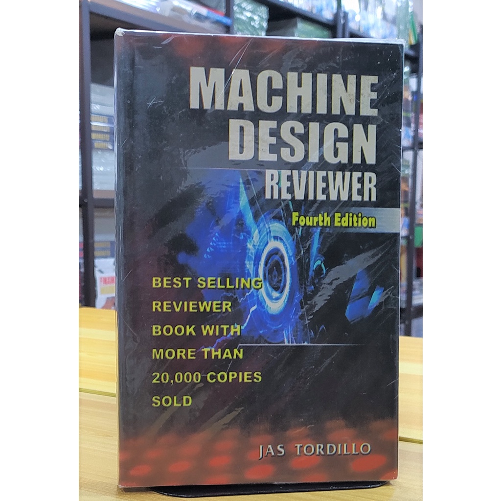 Machine Design Reviewer 4th Edition by Jas Tordillo C2016 | Shopee ...
