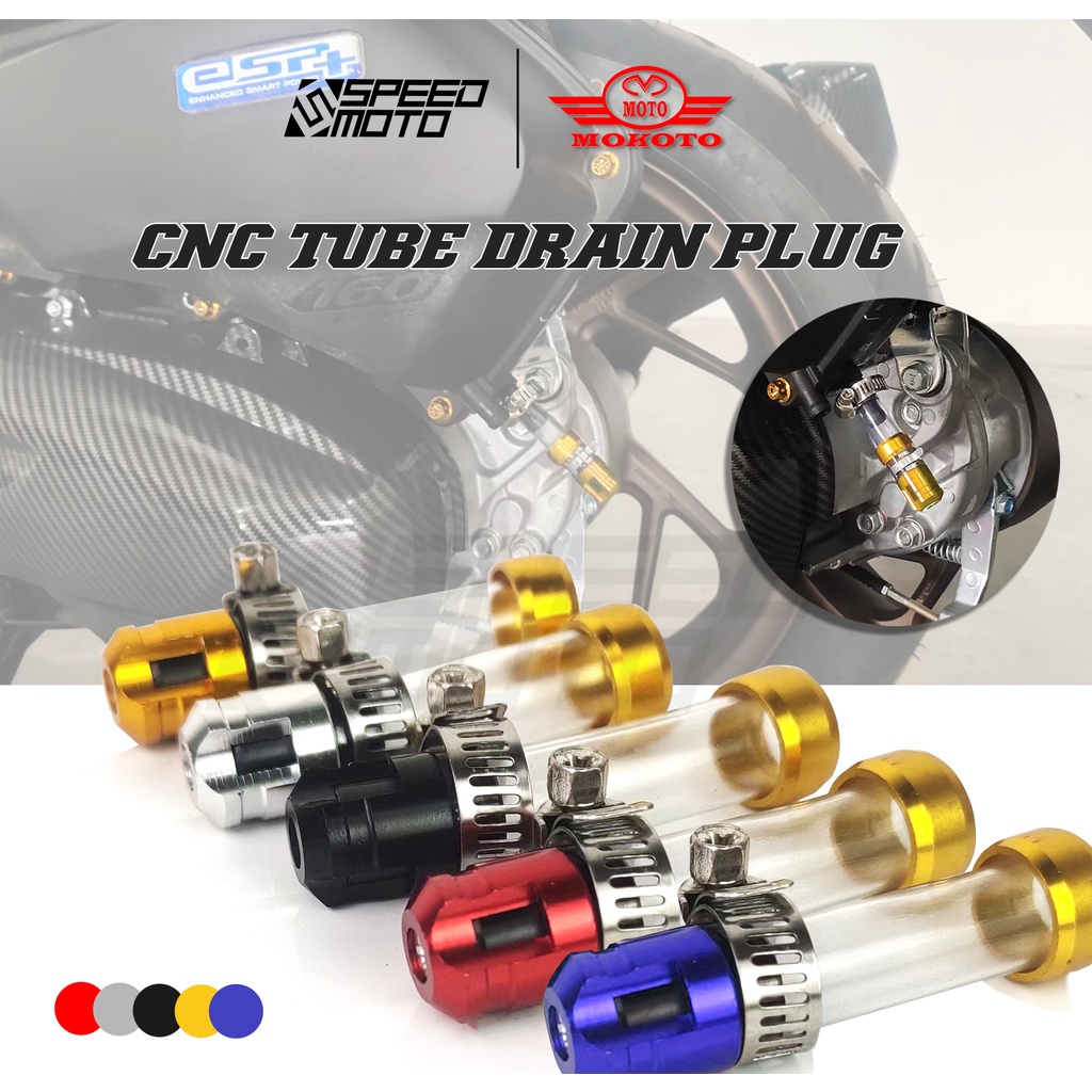 CNC AIR FILTER DRAIN TUBE Z-2391 ALLOY HEAD PLUG UNIVERSAL FOR ...